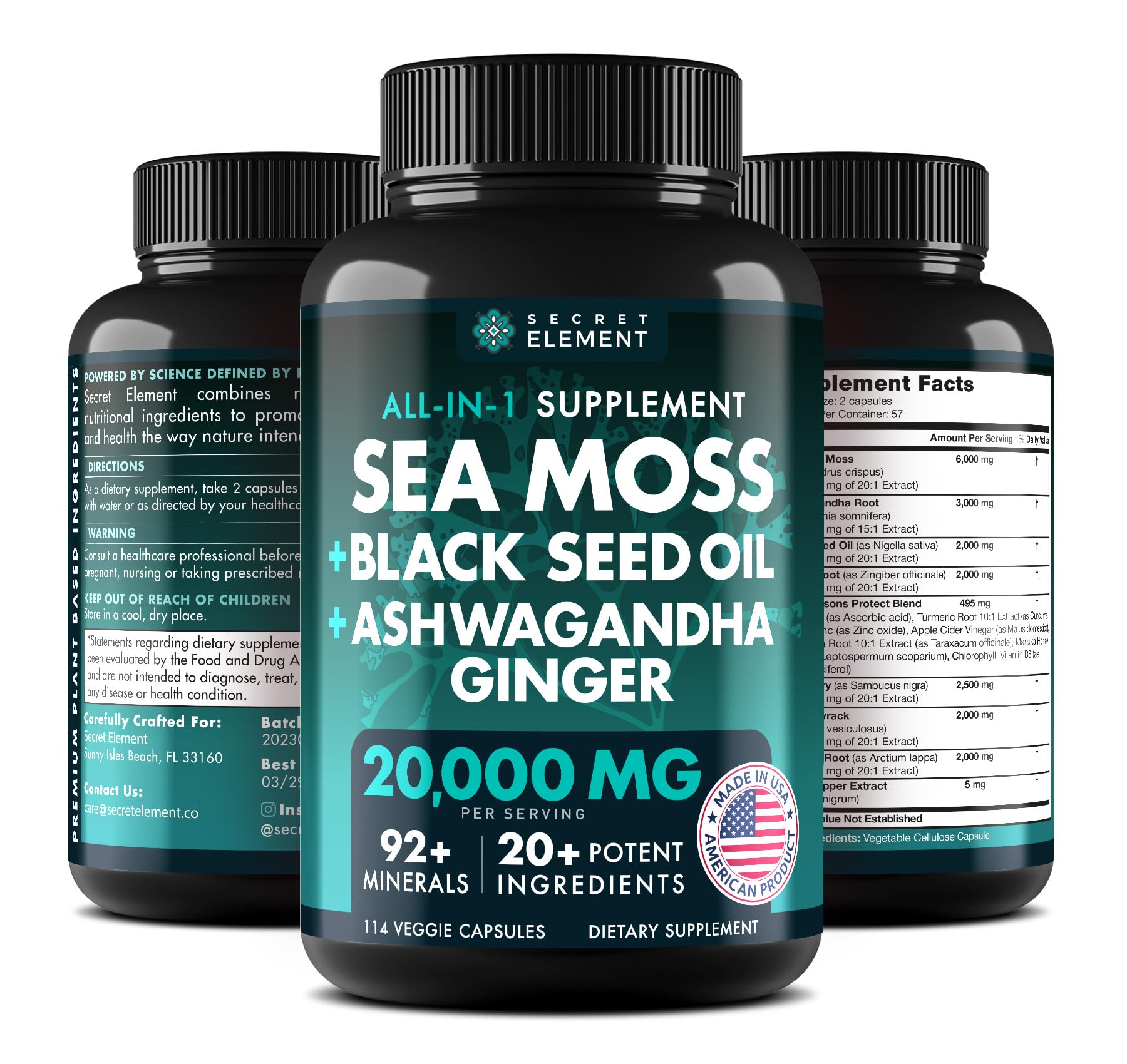 blended vitamin and mineral supplements