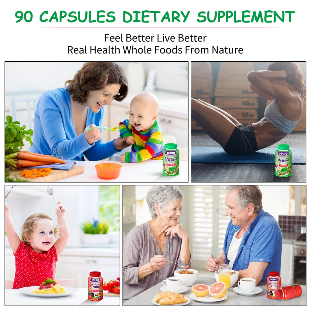 blended vitamin and mineral support for all ages