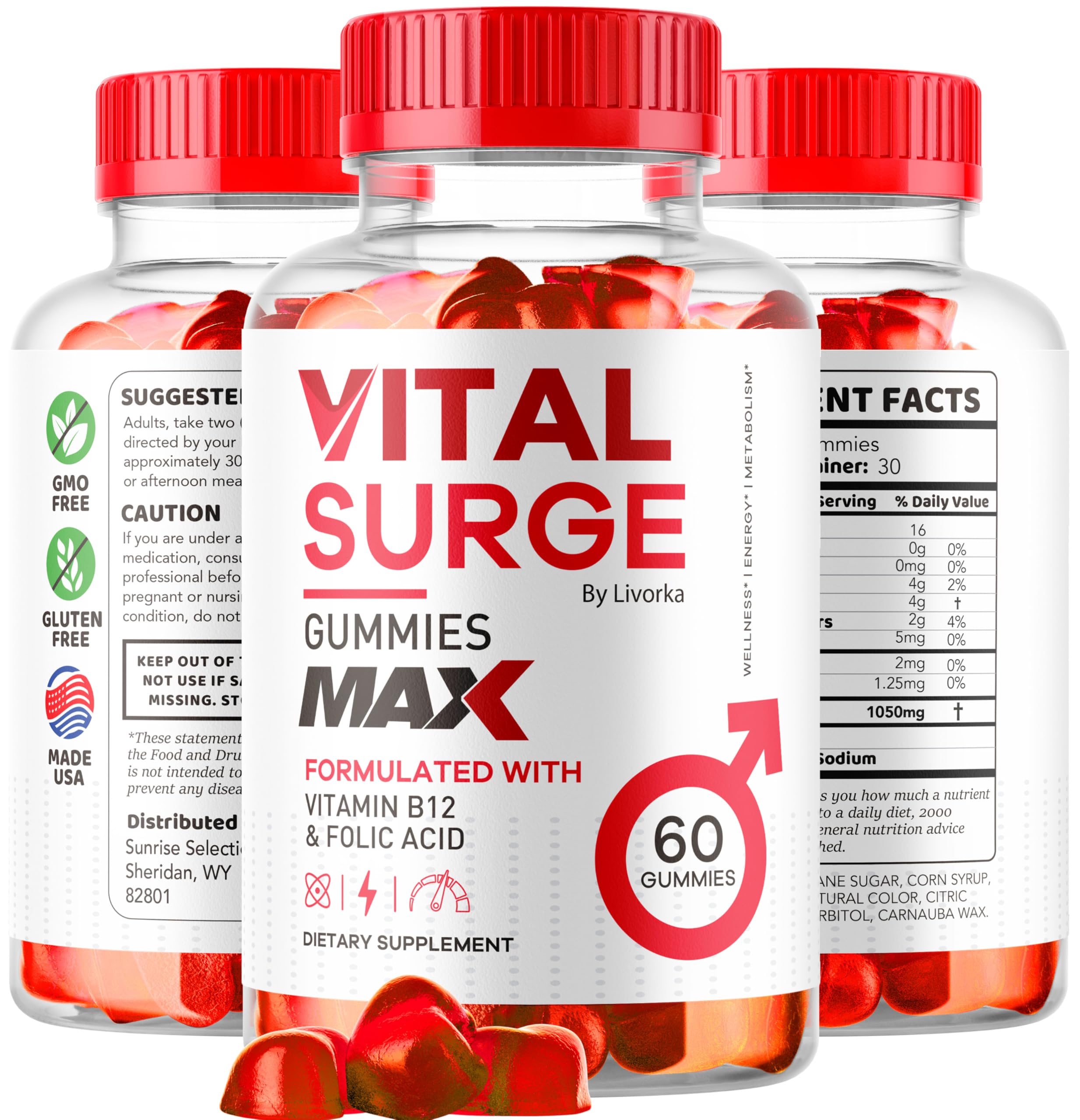 blended vitamin and mineral support for men