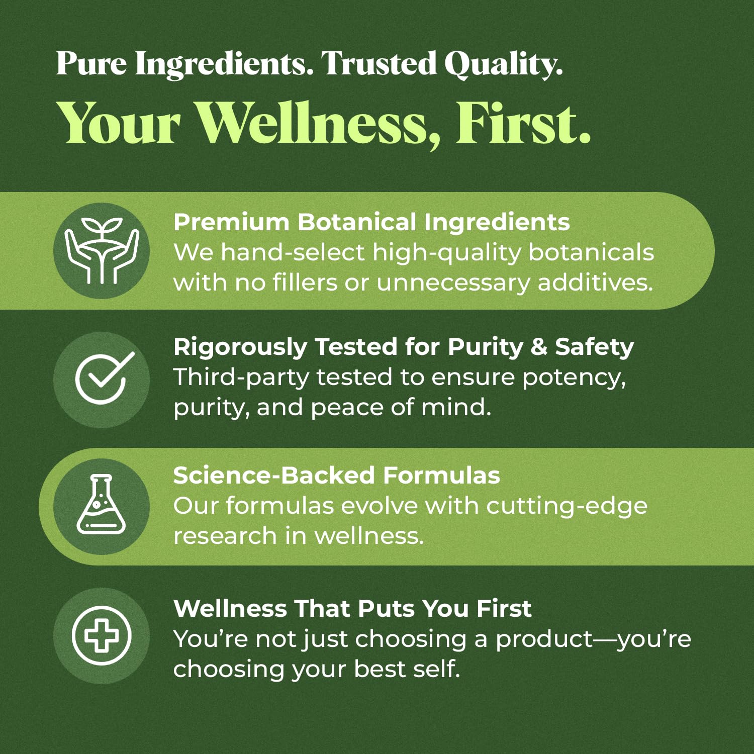 blended vitamin and mineral support