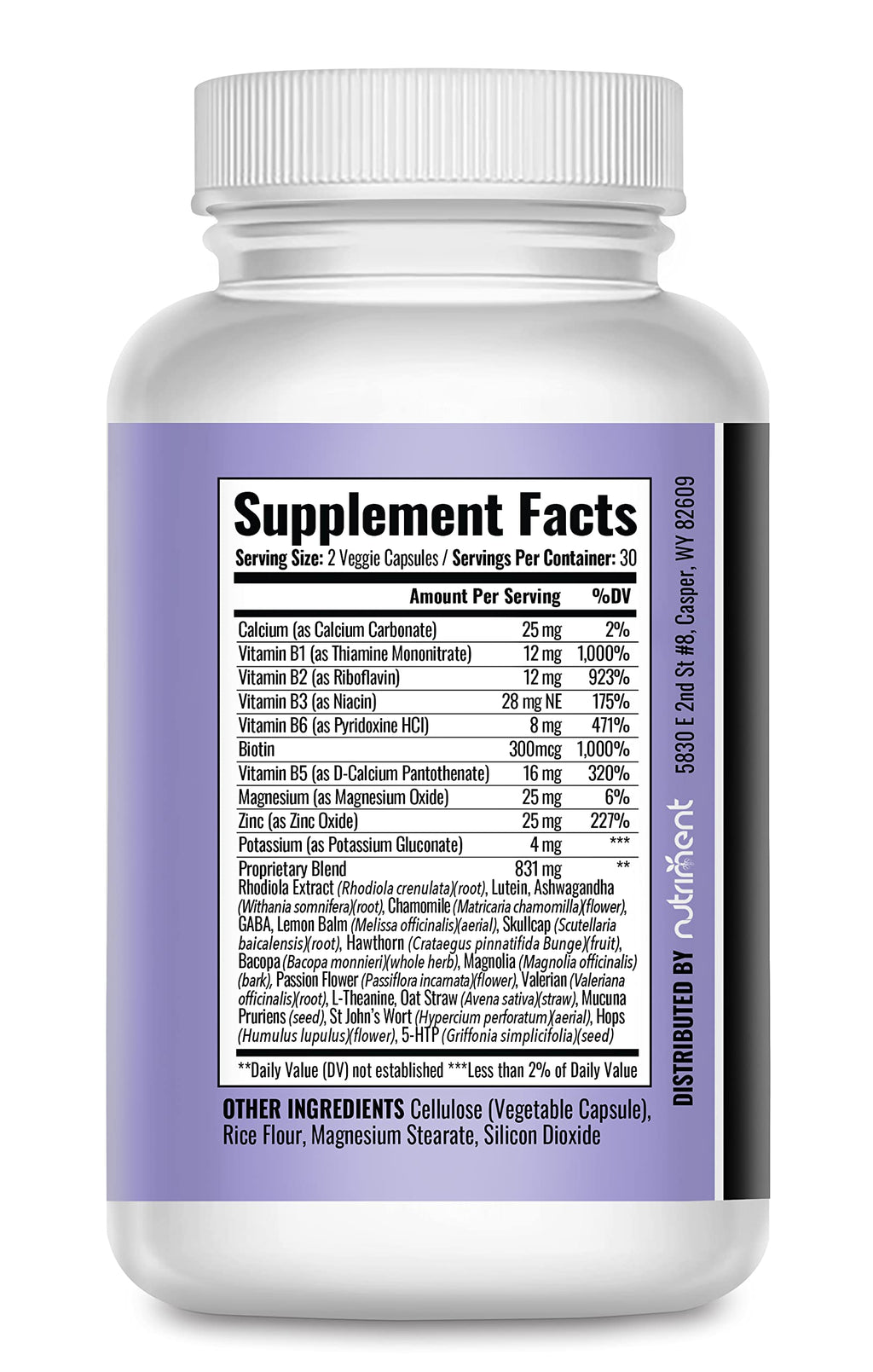blended vitamin and mineral support