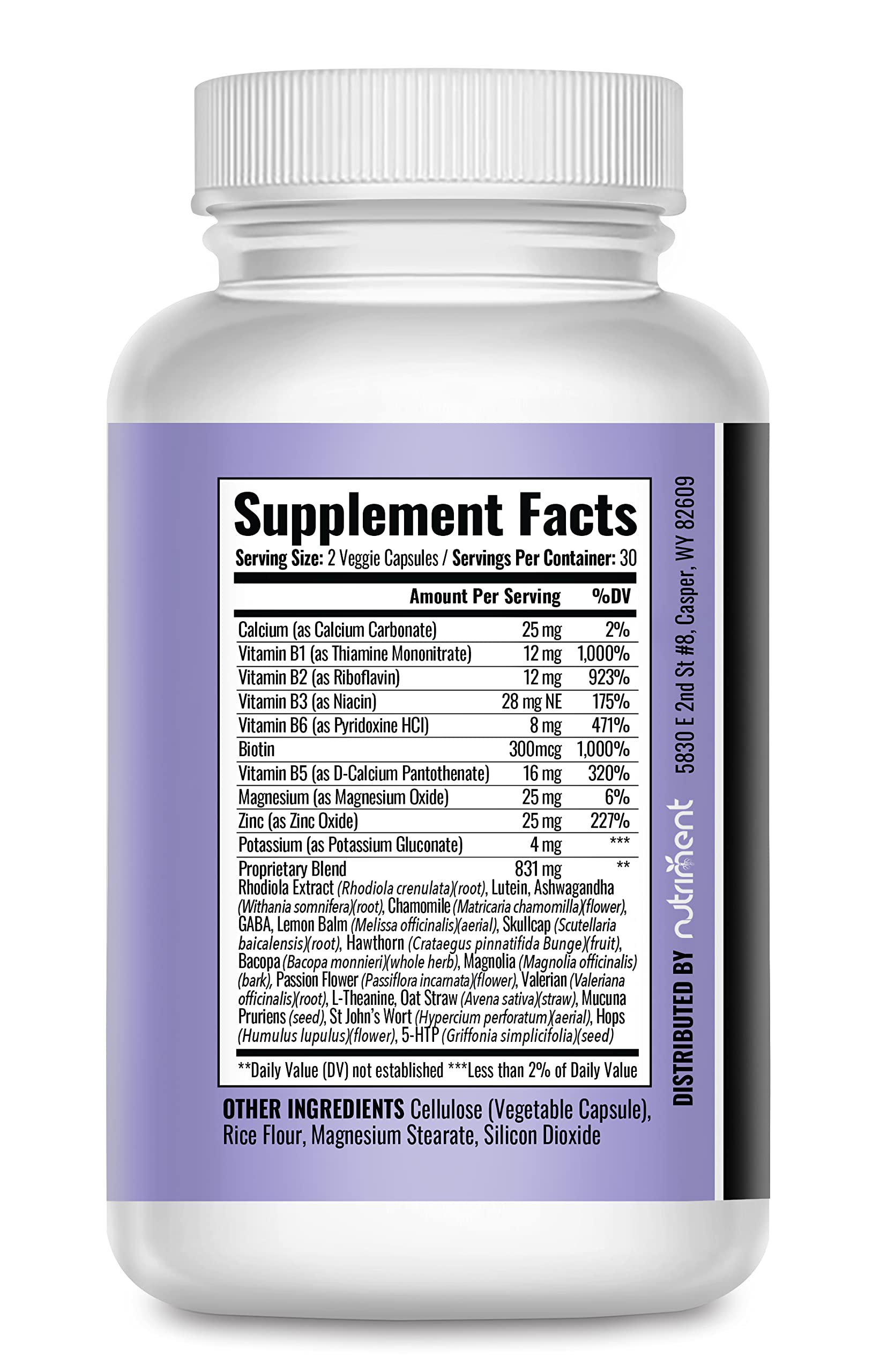 blended vitamin and mineral support