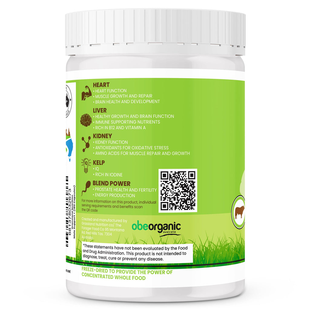 blended vitamin and mineral support