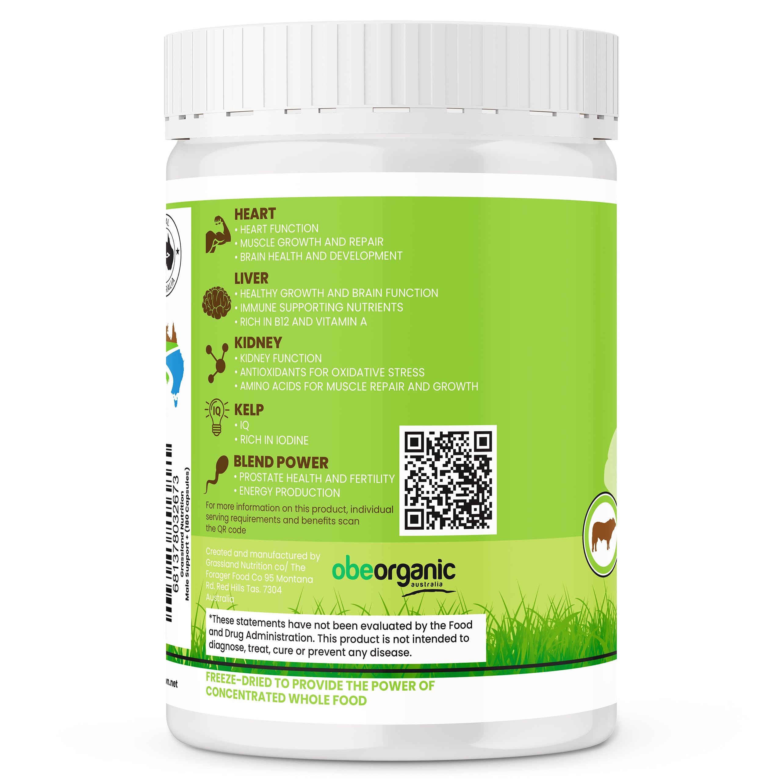 blended vitamin and mineral support