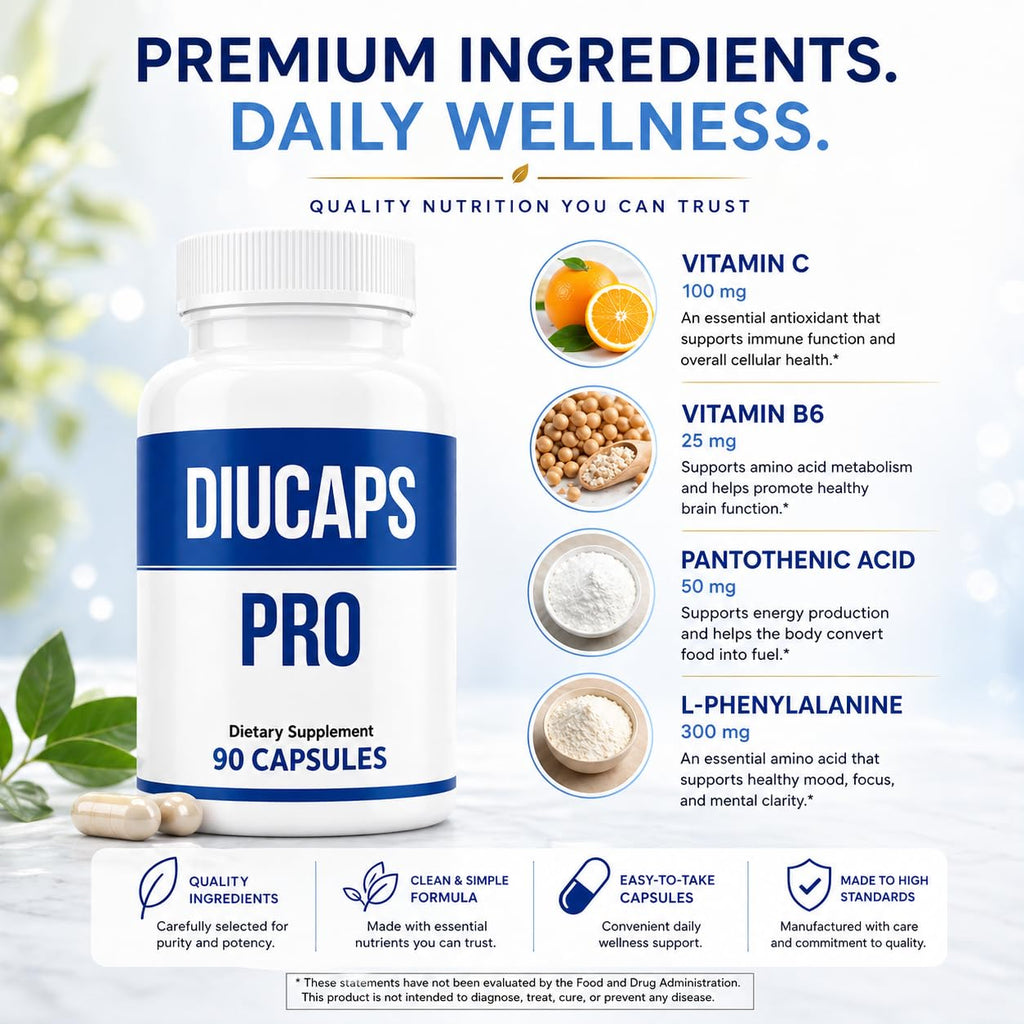blended vitamin and mineral support