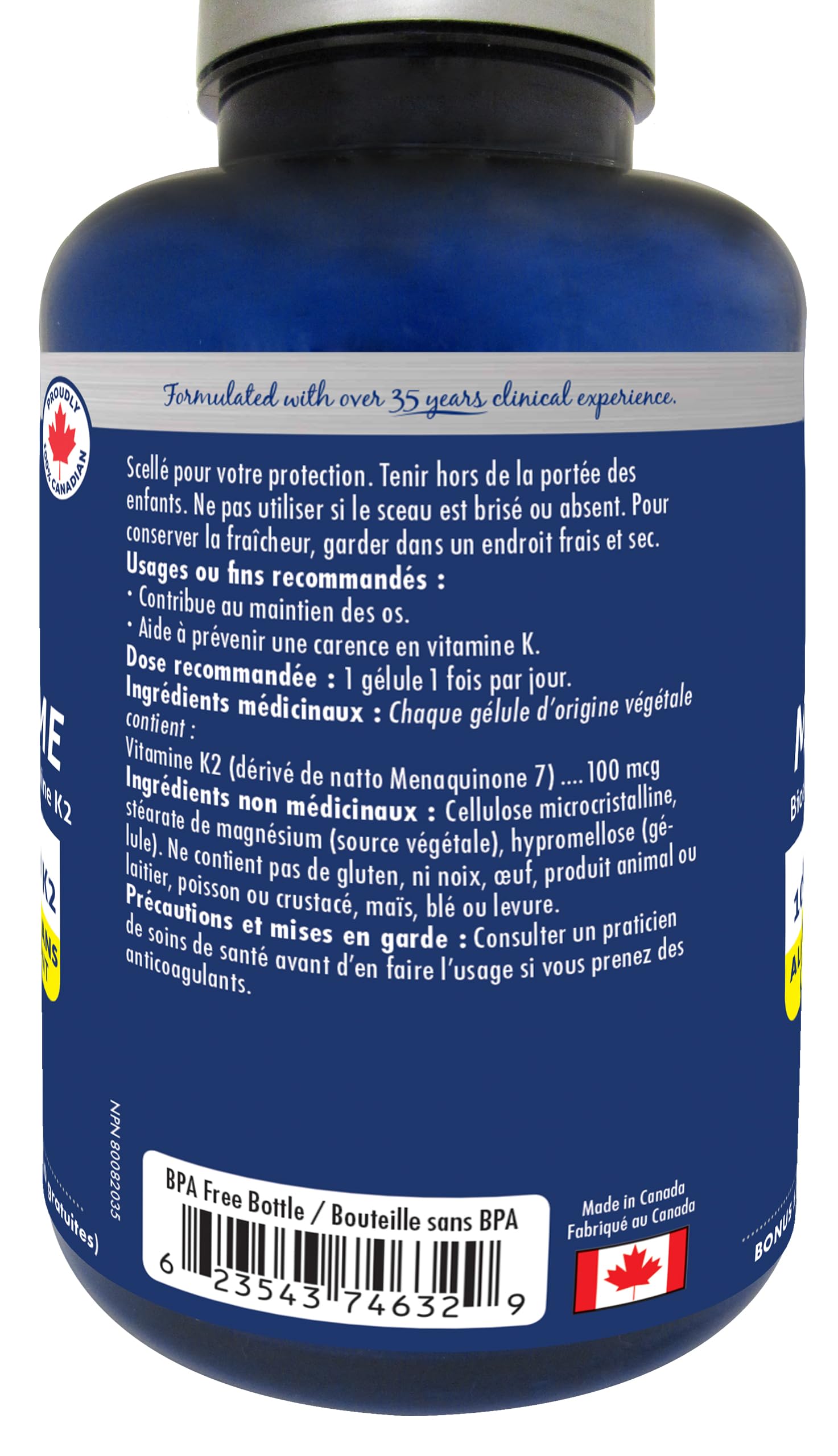 blended vitamin and mineral support