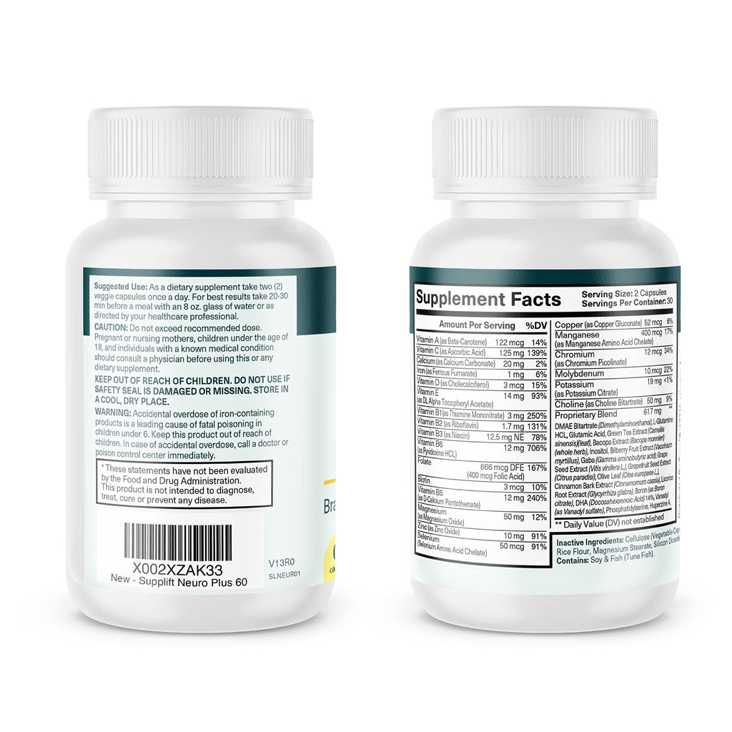 blended vitamin and mineral support