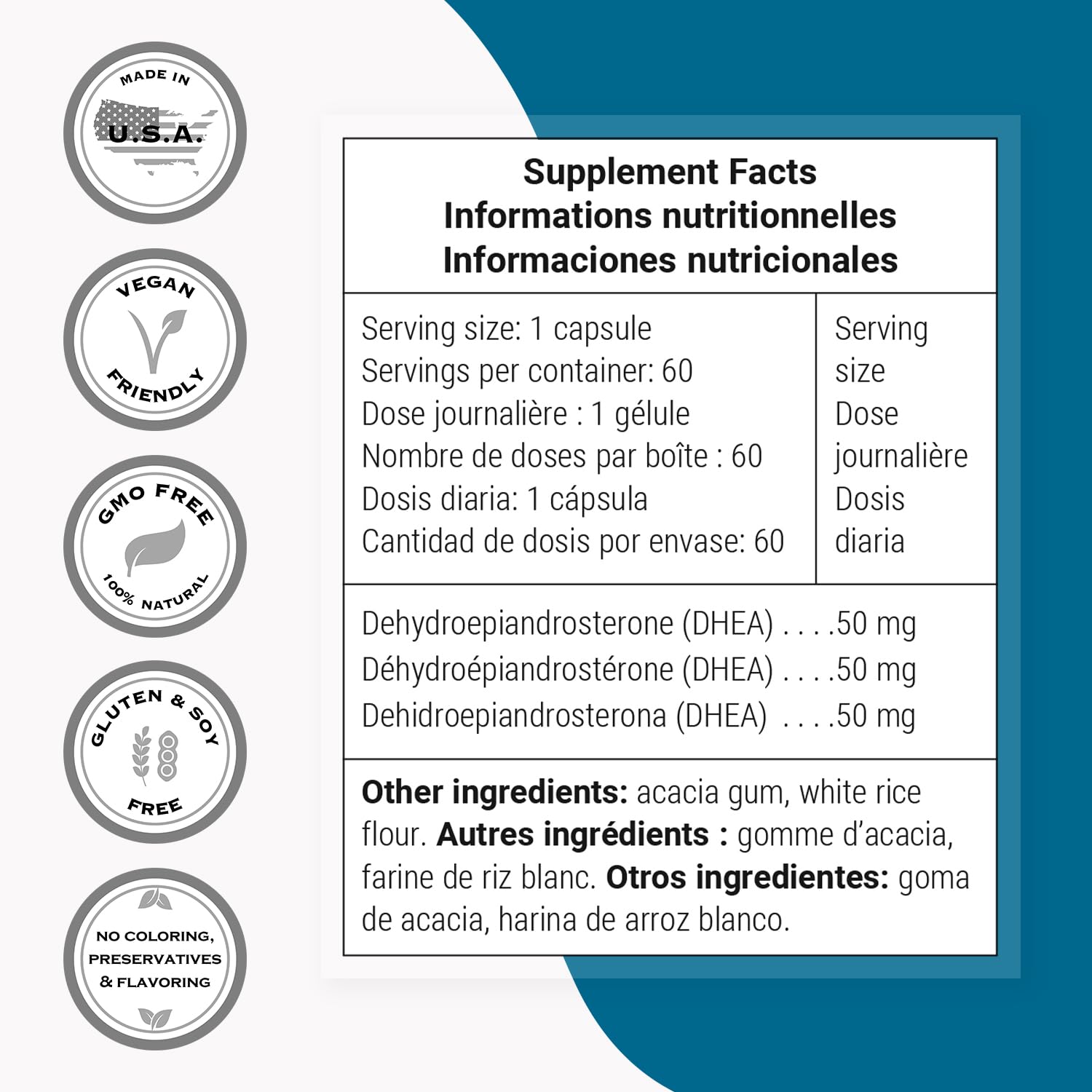 blended vitamin and mineral support