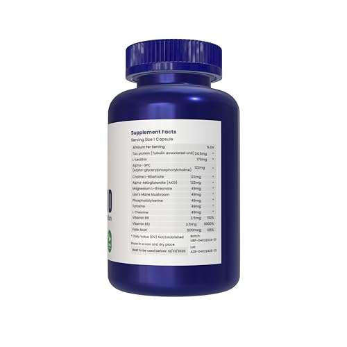 blended vitamin capsules for brain health