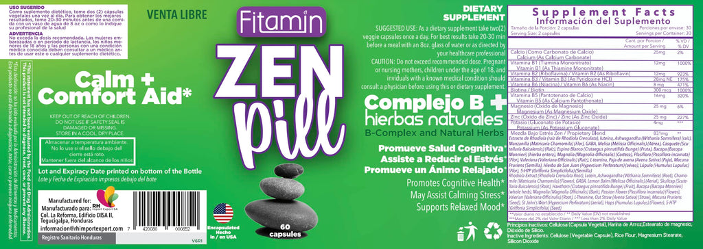 blended vitamin capsules for daily wellness