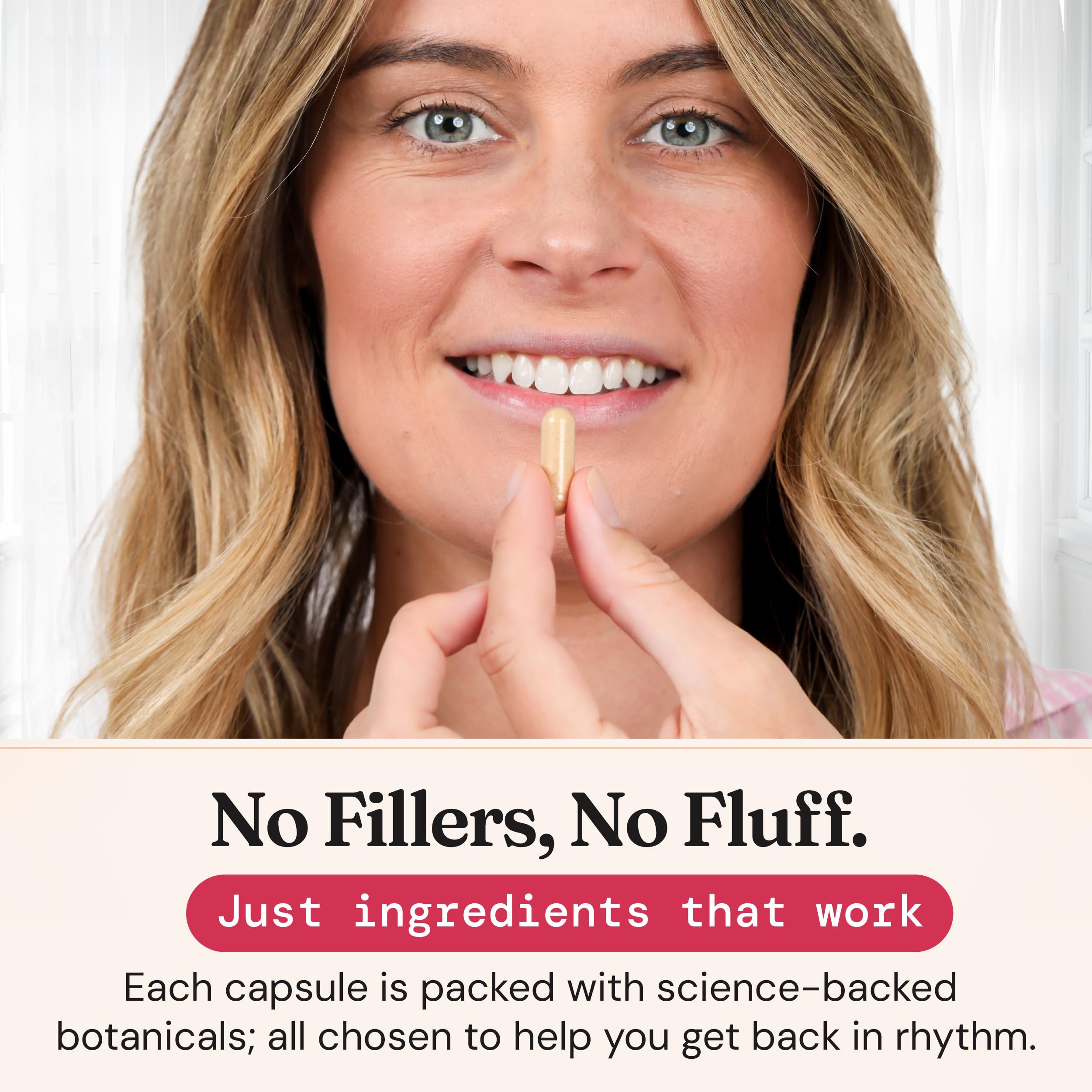 Blended vitamin capsules for energy