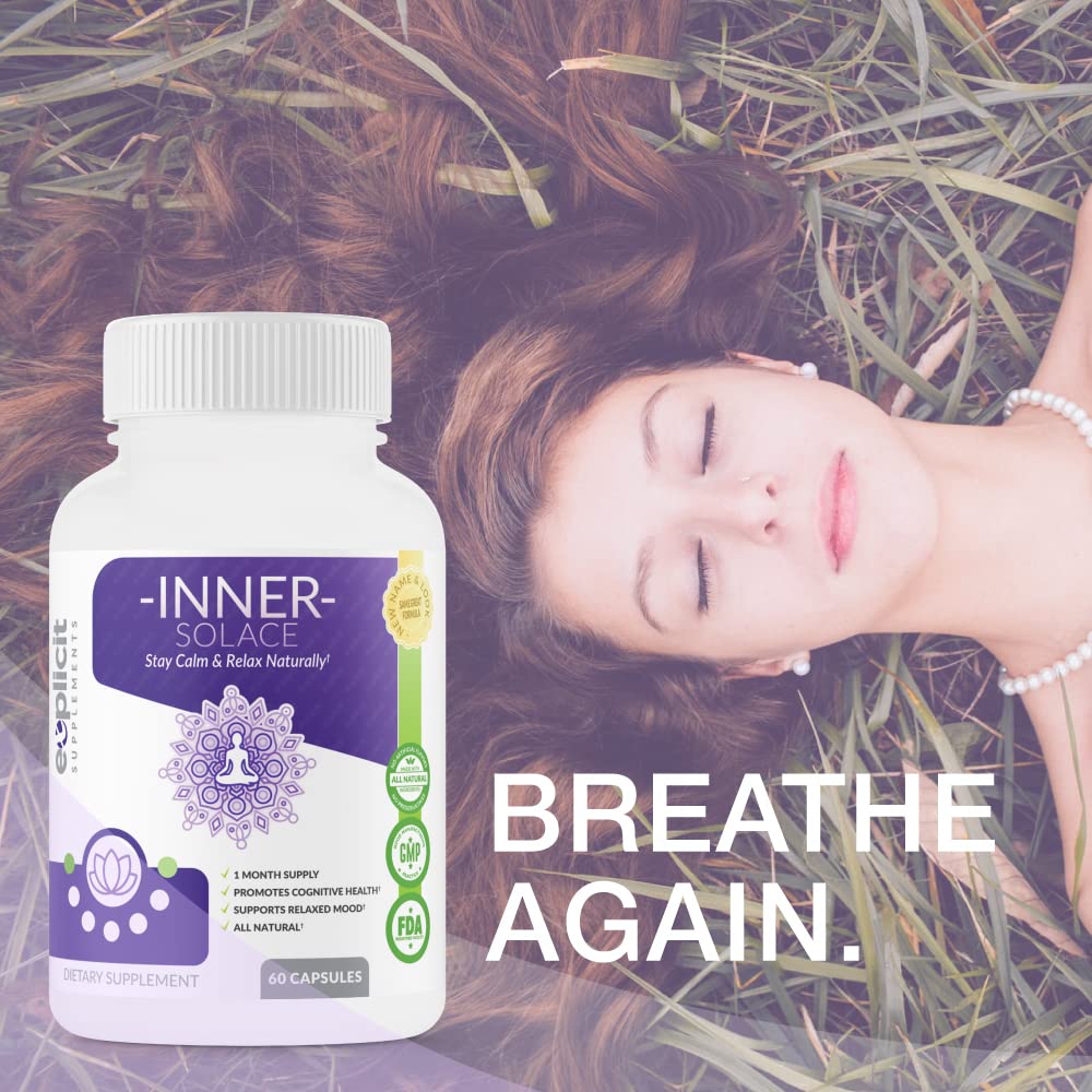 blended vitamin capsules for everyday calm