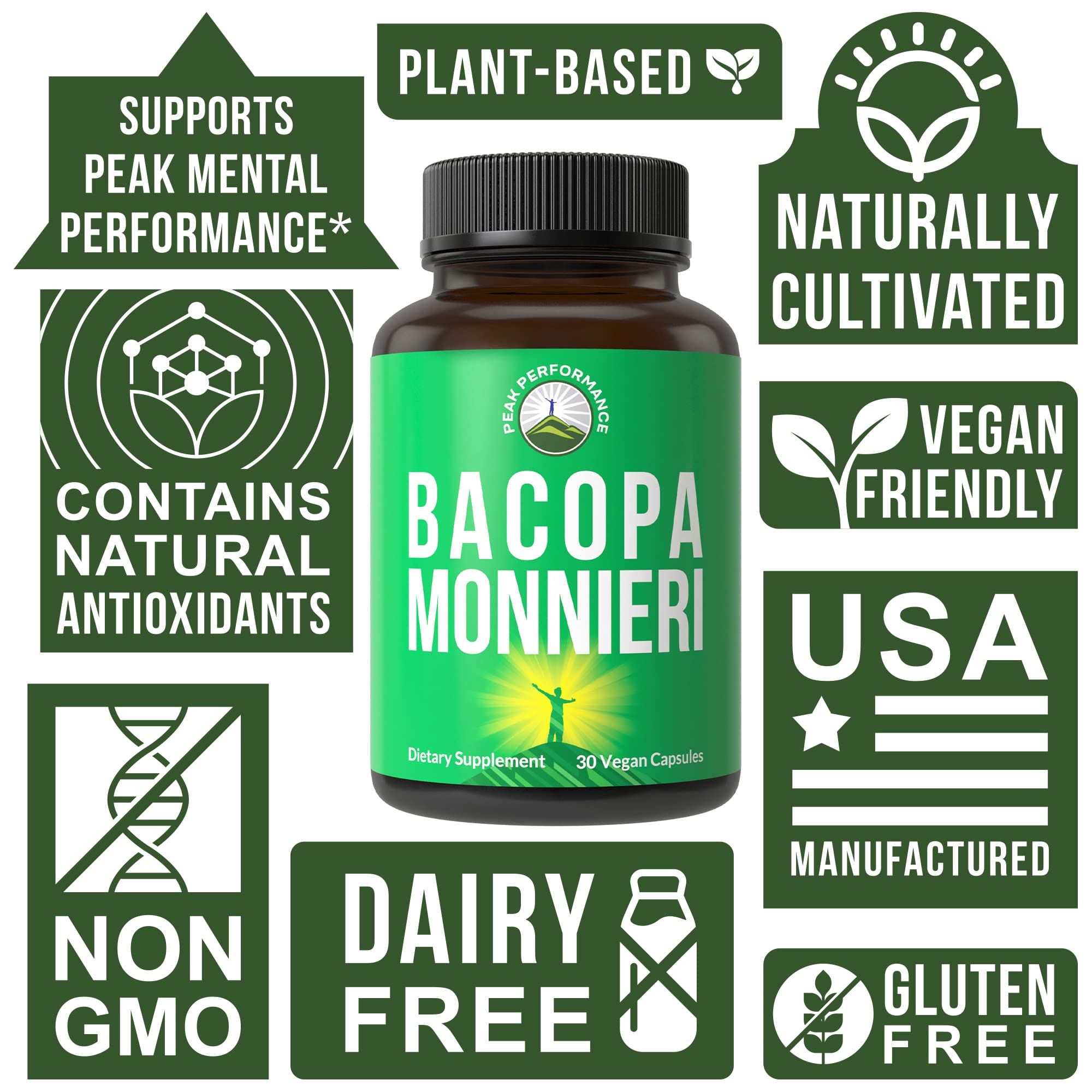 blended vitamin capsules for sharp thinking