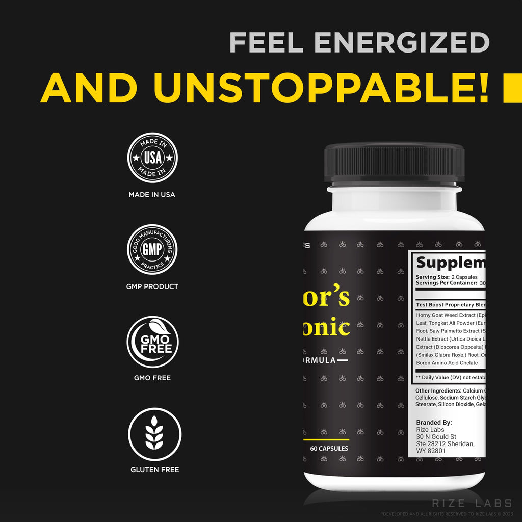 blended vitamin capsules for stamina