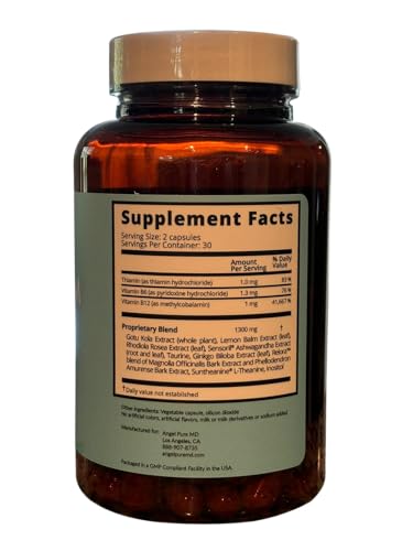 blended vitamin capsules for wellness