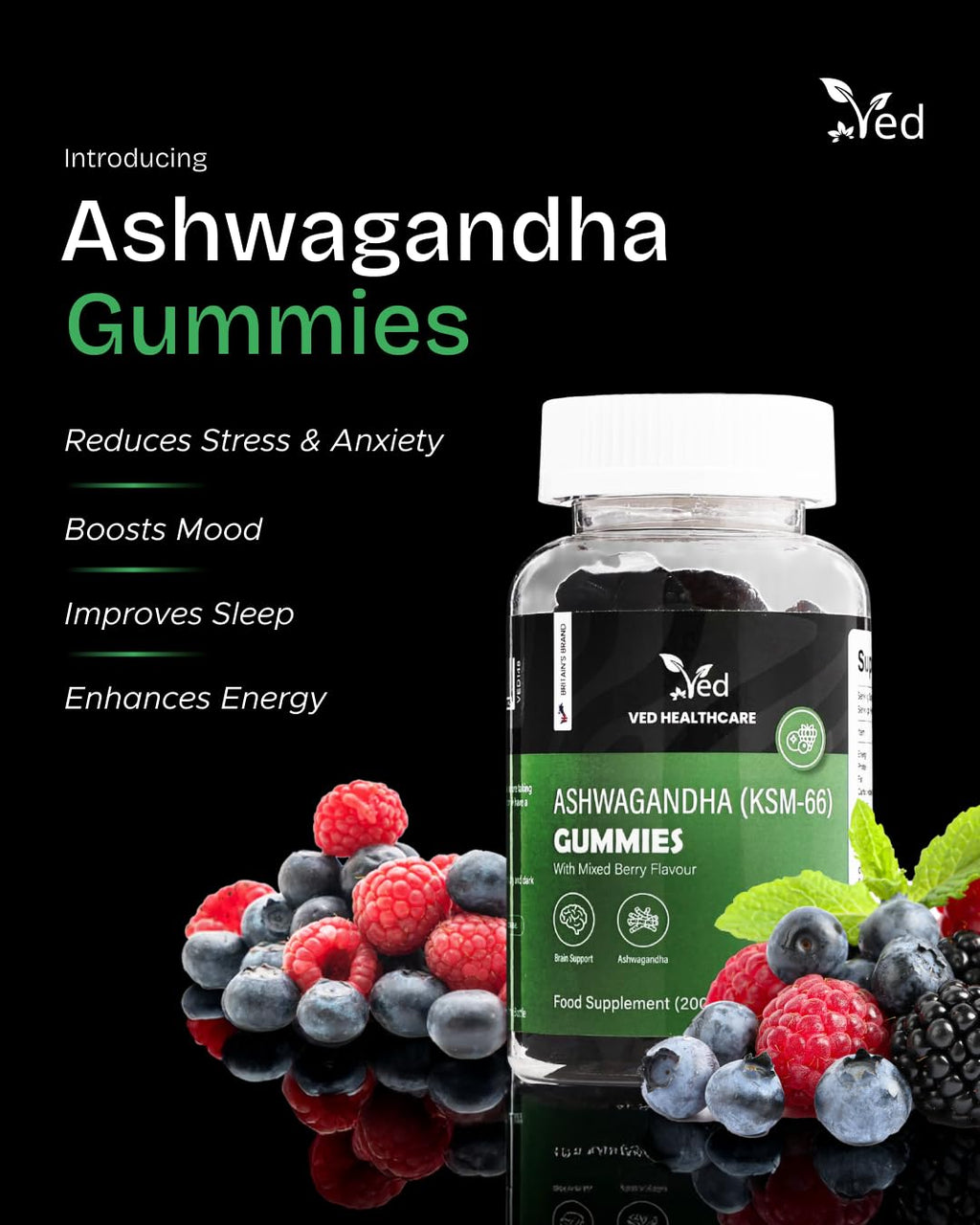 Blended vitamin chews for immune support