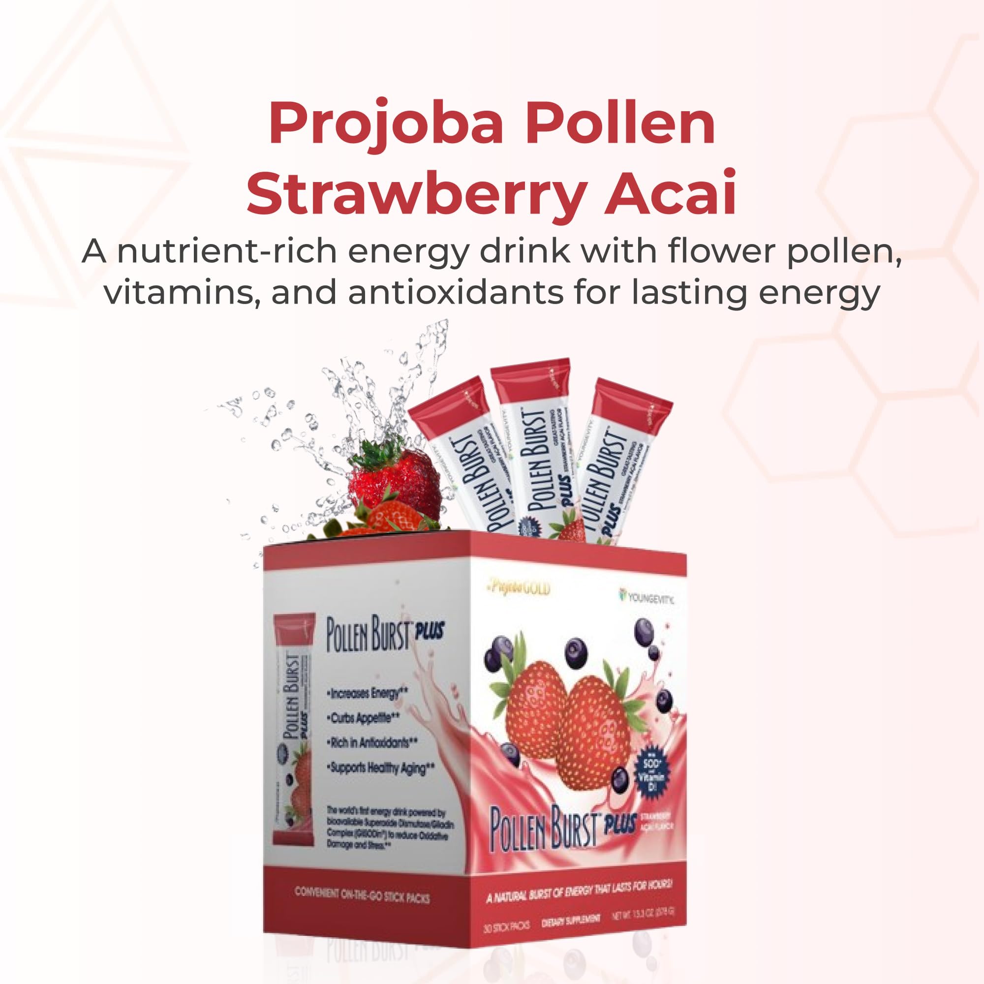 Blended vitamin energy support