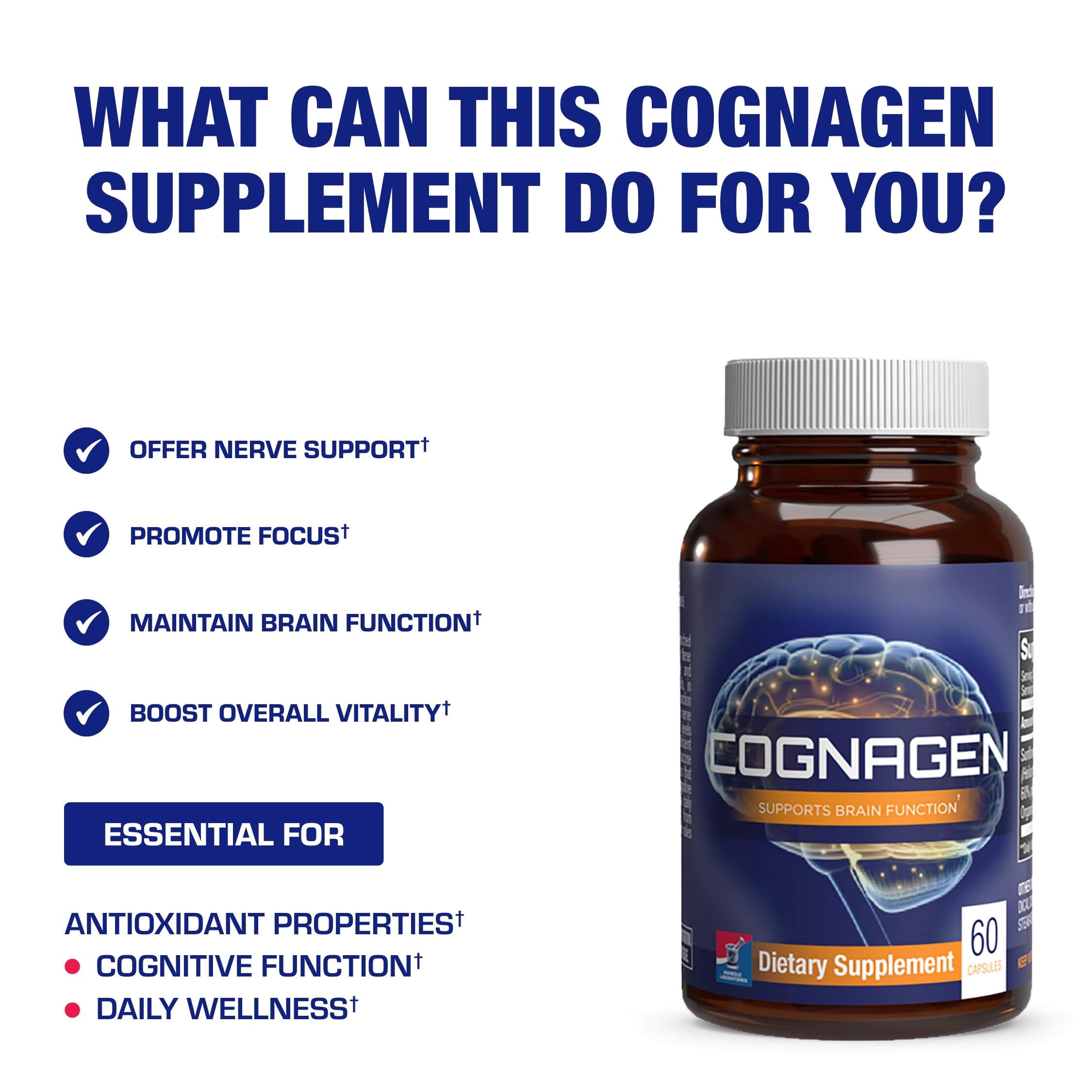 Blended vitamin for cognitive health