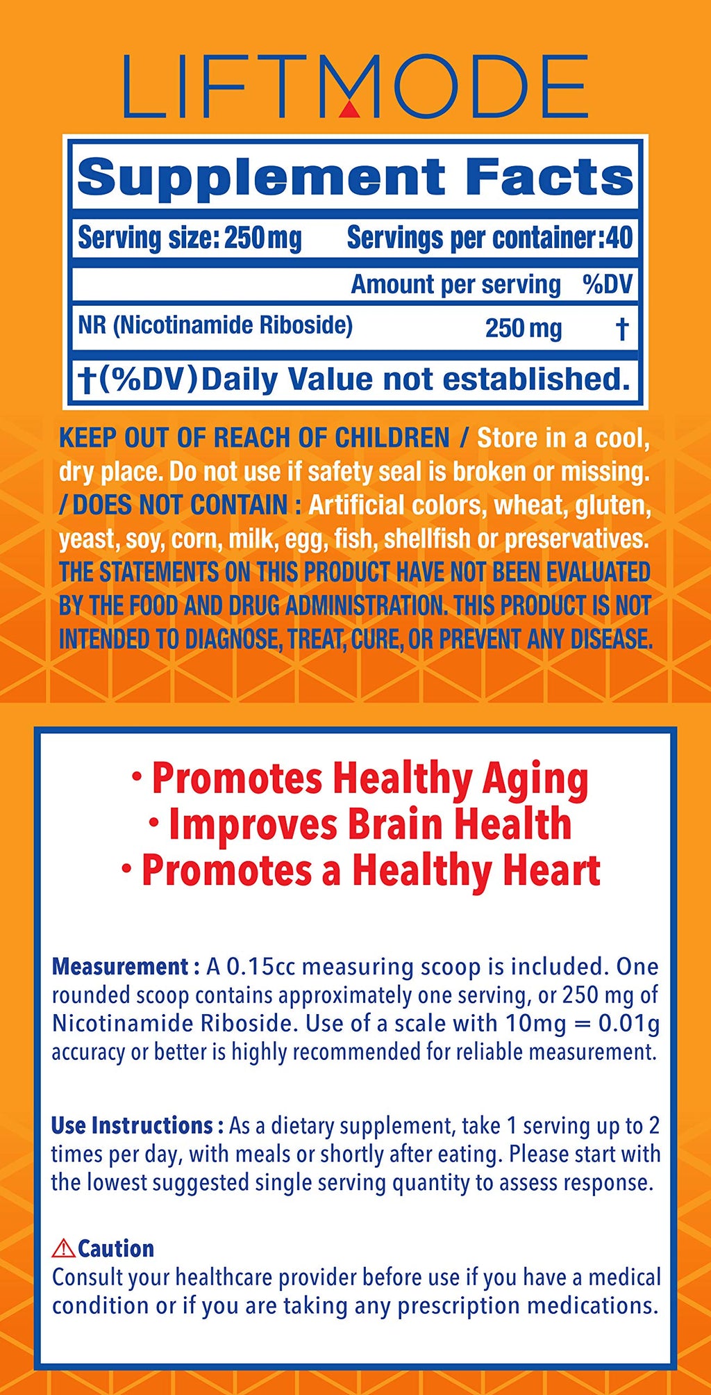 Blended vitamin for mental clarity