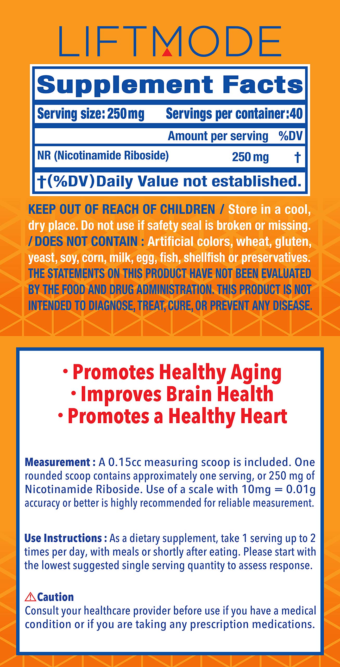 Blended vitamin for mental clarity