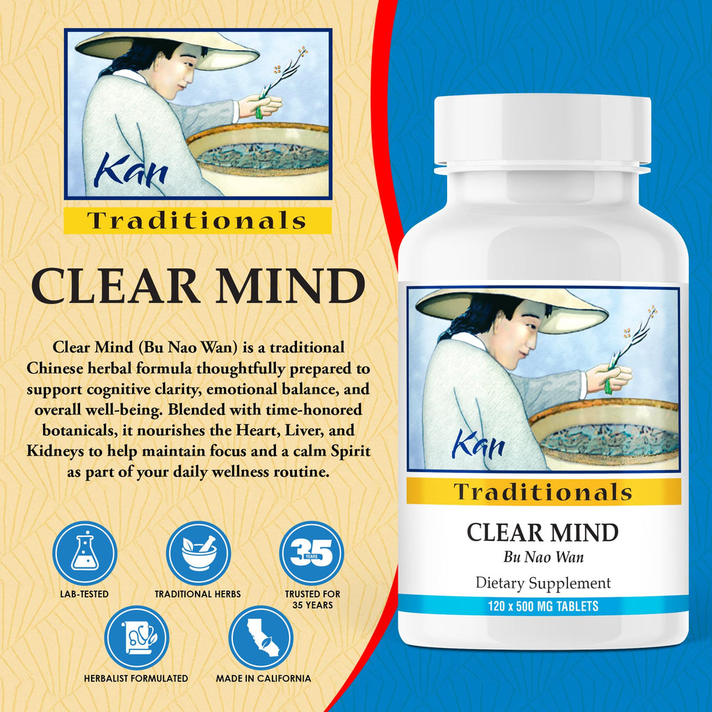 Blended vitamin for mental focus