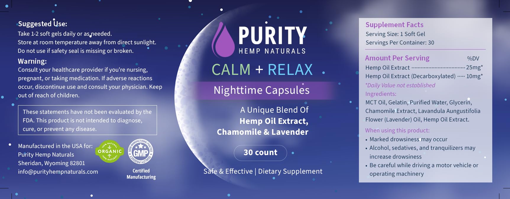 blended vitamin for restful sleep