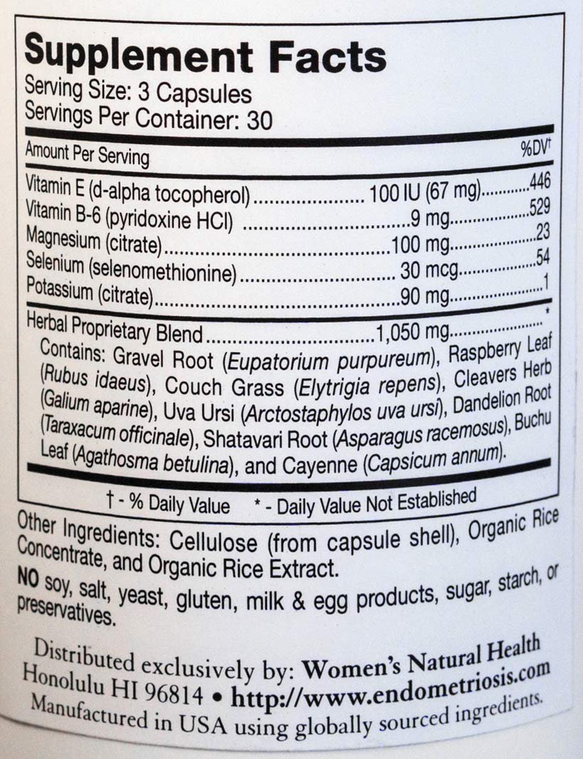 blended vitamin for women's health