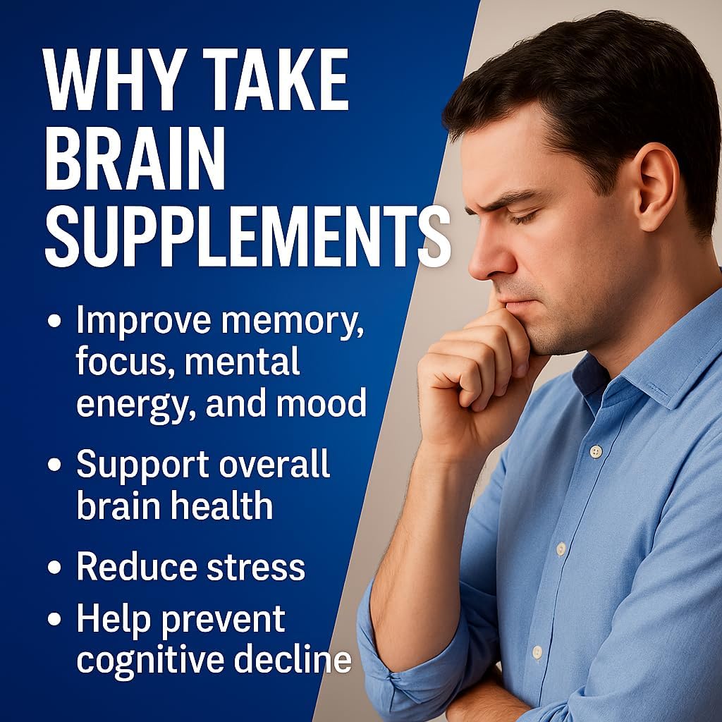 blended vitamin formula for brain support