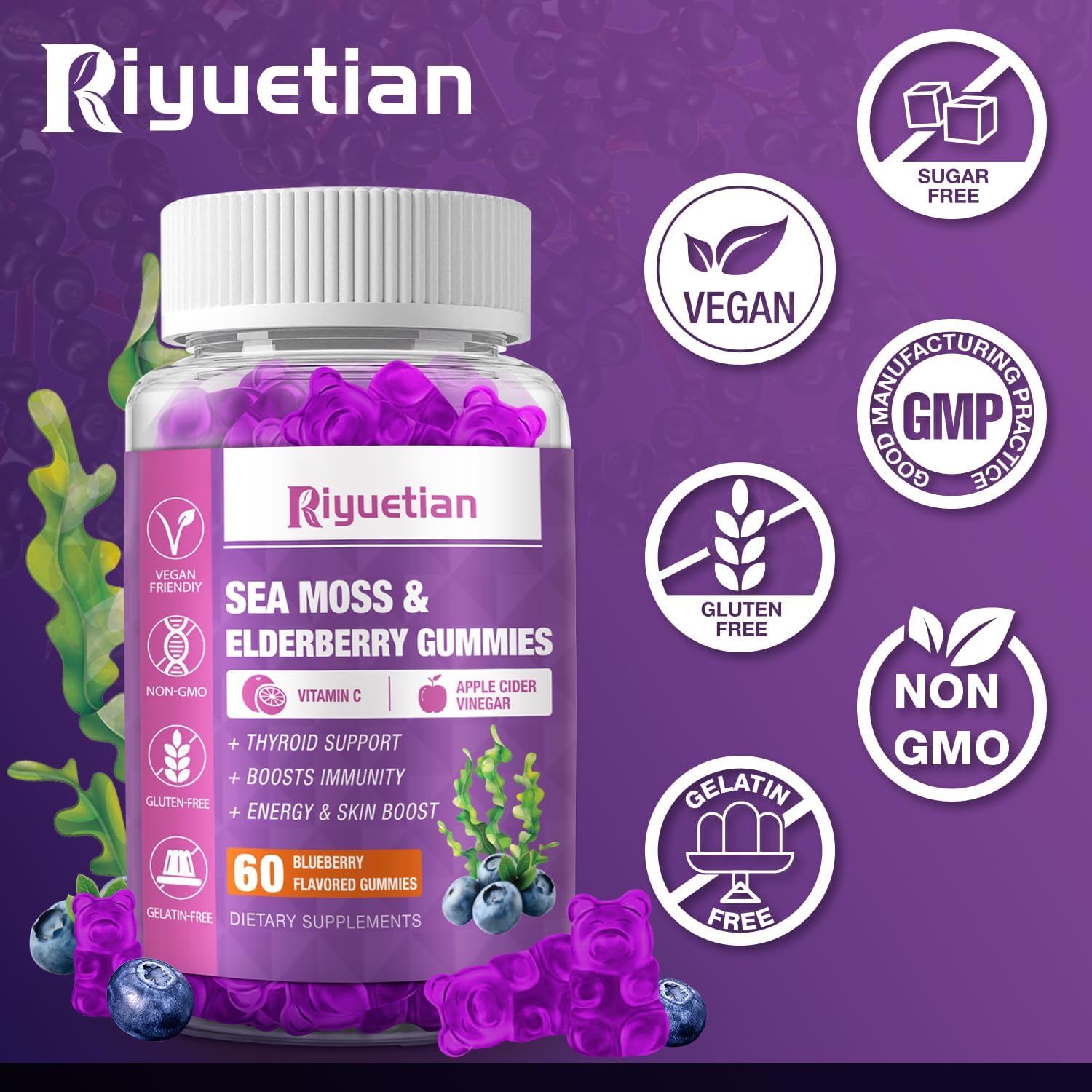 blended vitamin gummies for daily health