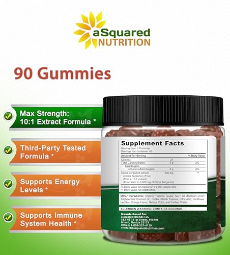Blended vitamin gummies for everyday use