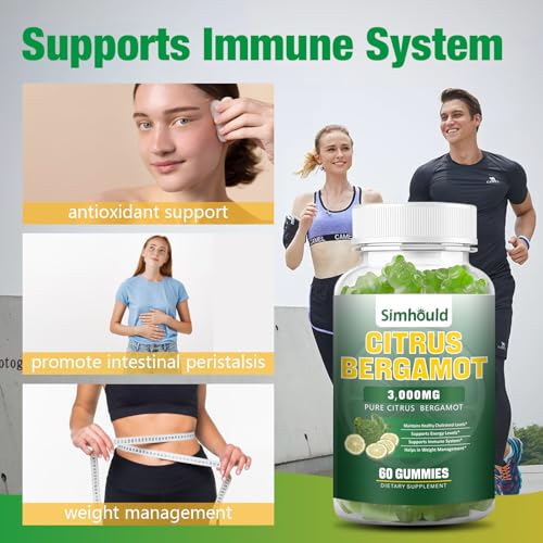 Blended vitamin gummies for immune health
