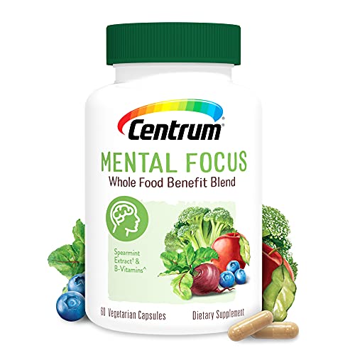 blended vitamin & mineral capsules for focus