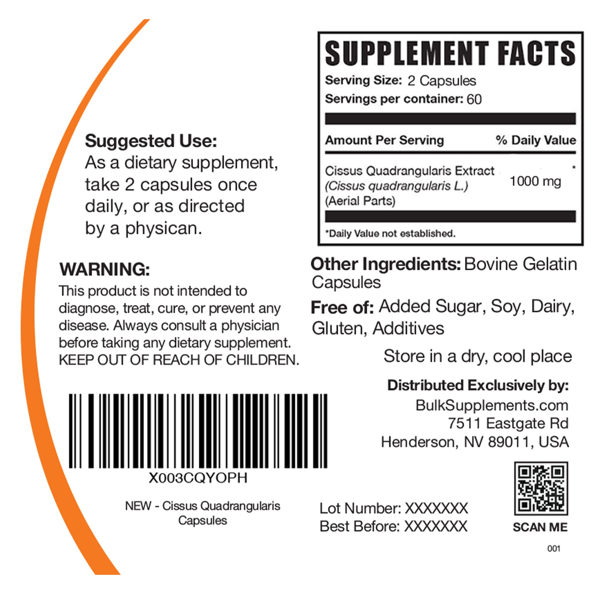 blended vitamin mineral capsules for joints