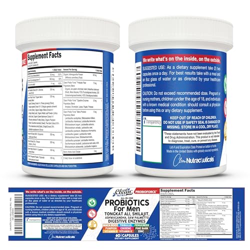 blended vitamin & mineral capsules for men