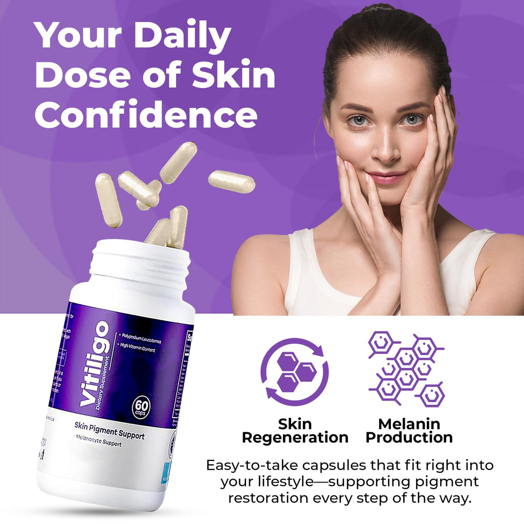 blended vitamin mineral capsules for vitiligo