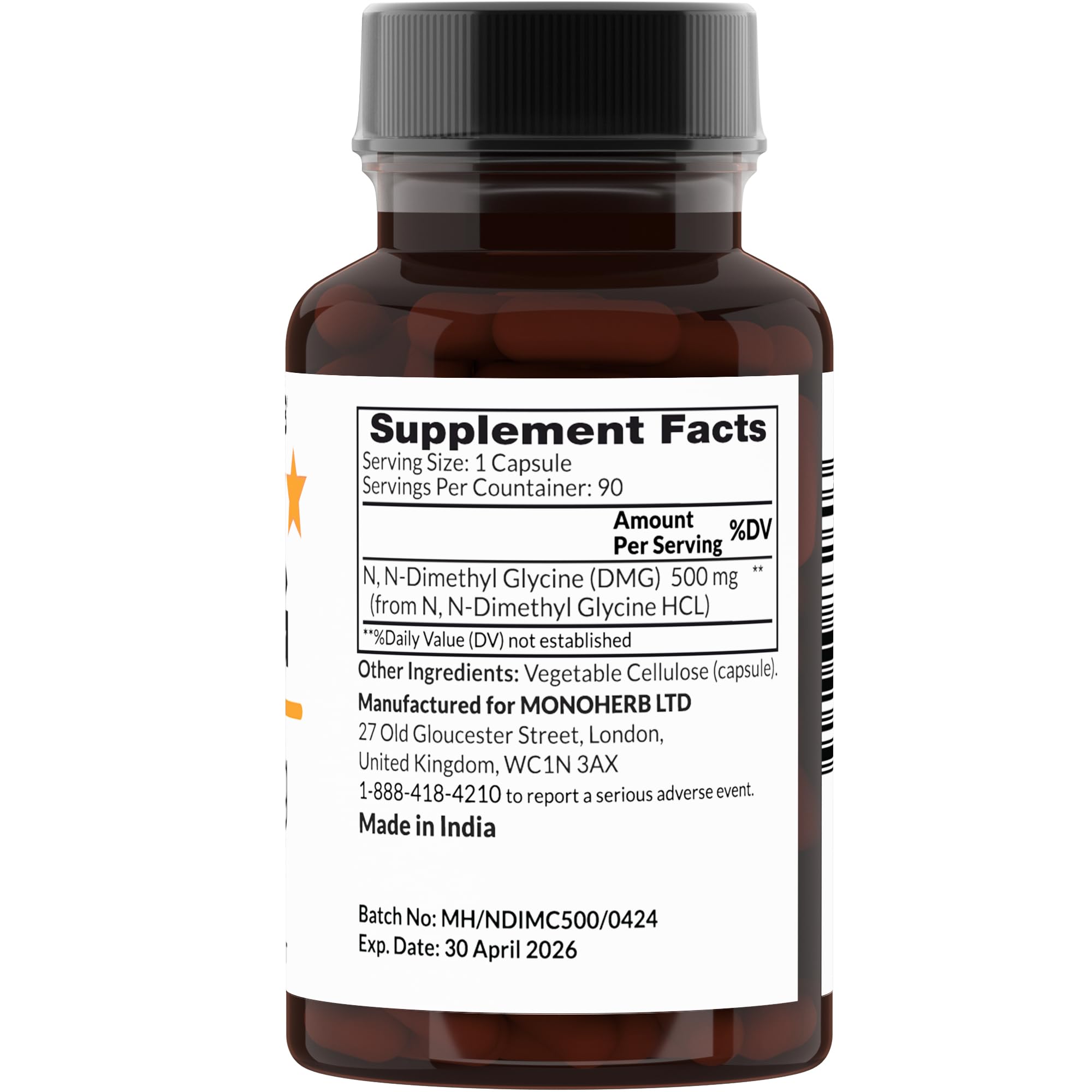 blended vitamin & mineral capsules