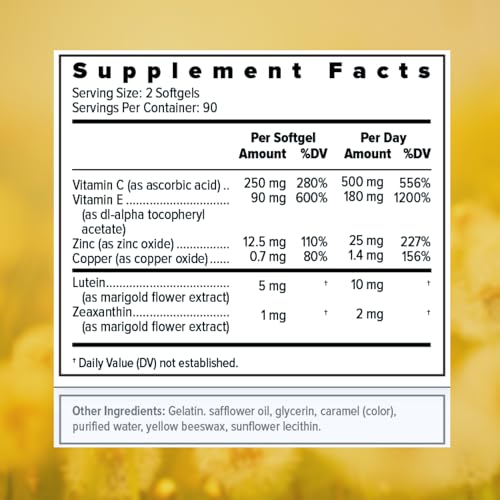 blended vitamin mineral for eyesight