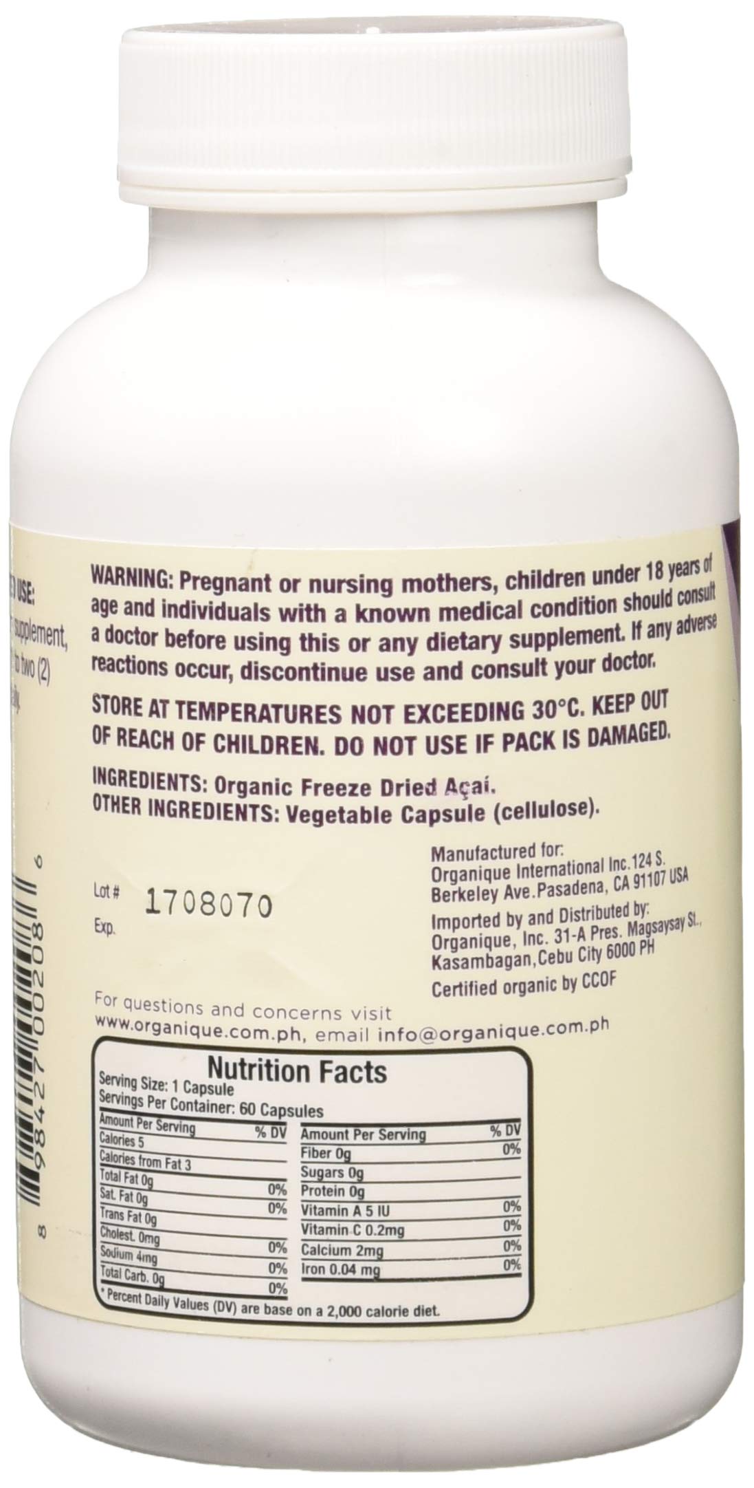 blended vitamin & mineral health boost