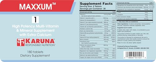 blended vitamin & mineral health boost