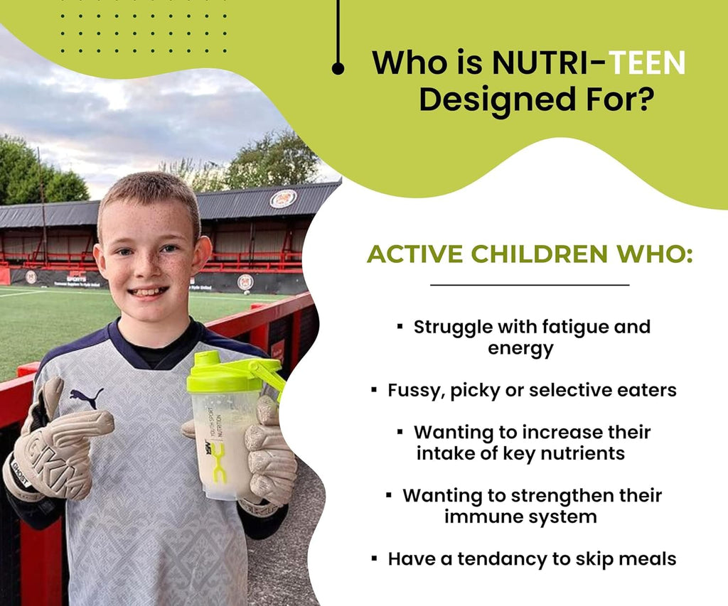 blended vitamin & mineral shakes for teens