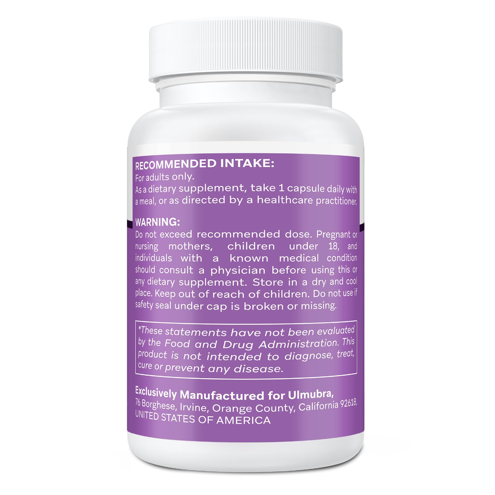 Blended vitamin & mineral supplements benefits
