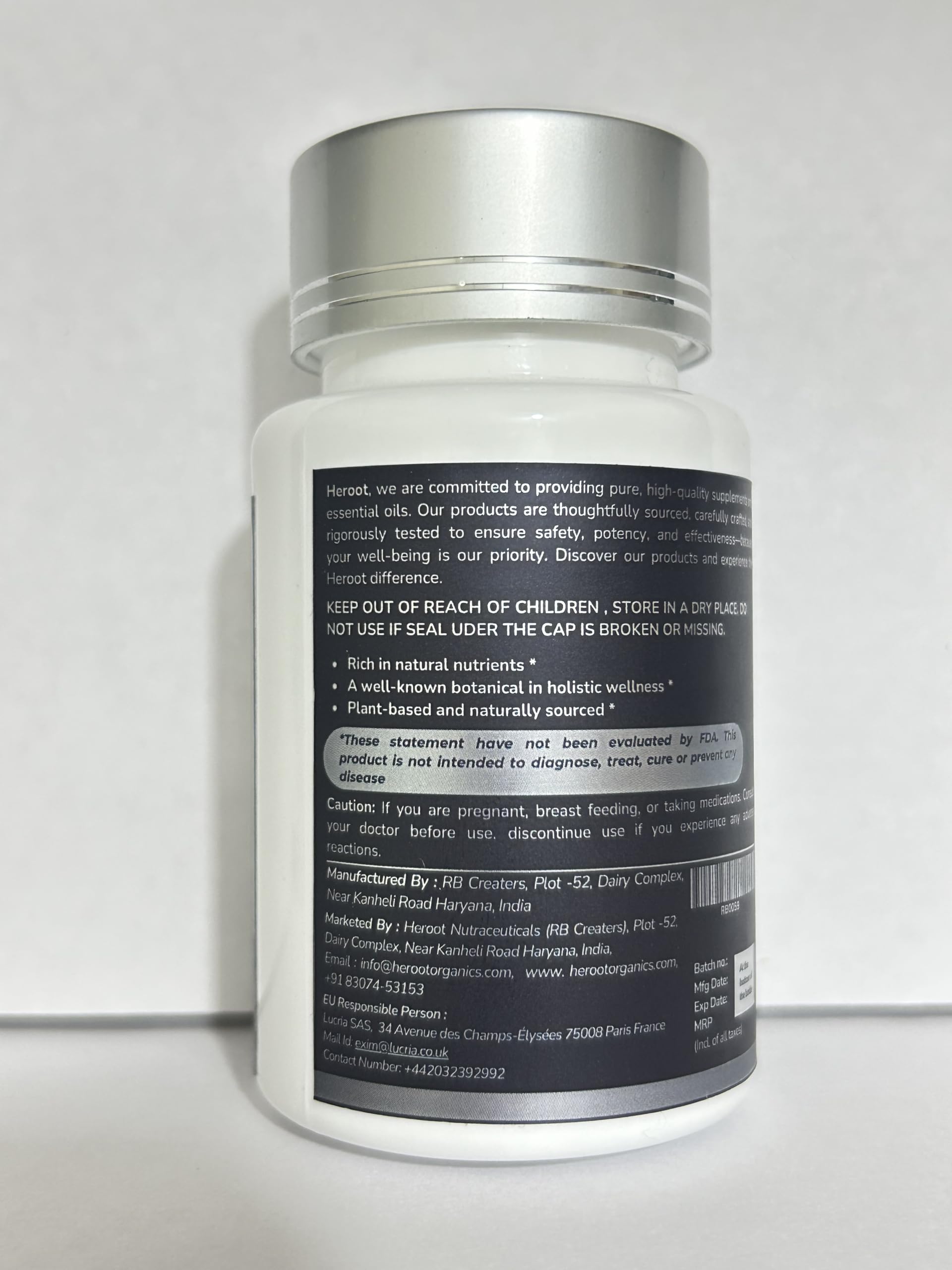 blended vitamin & mineral supplements benefits