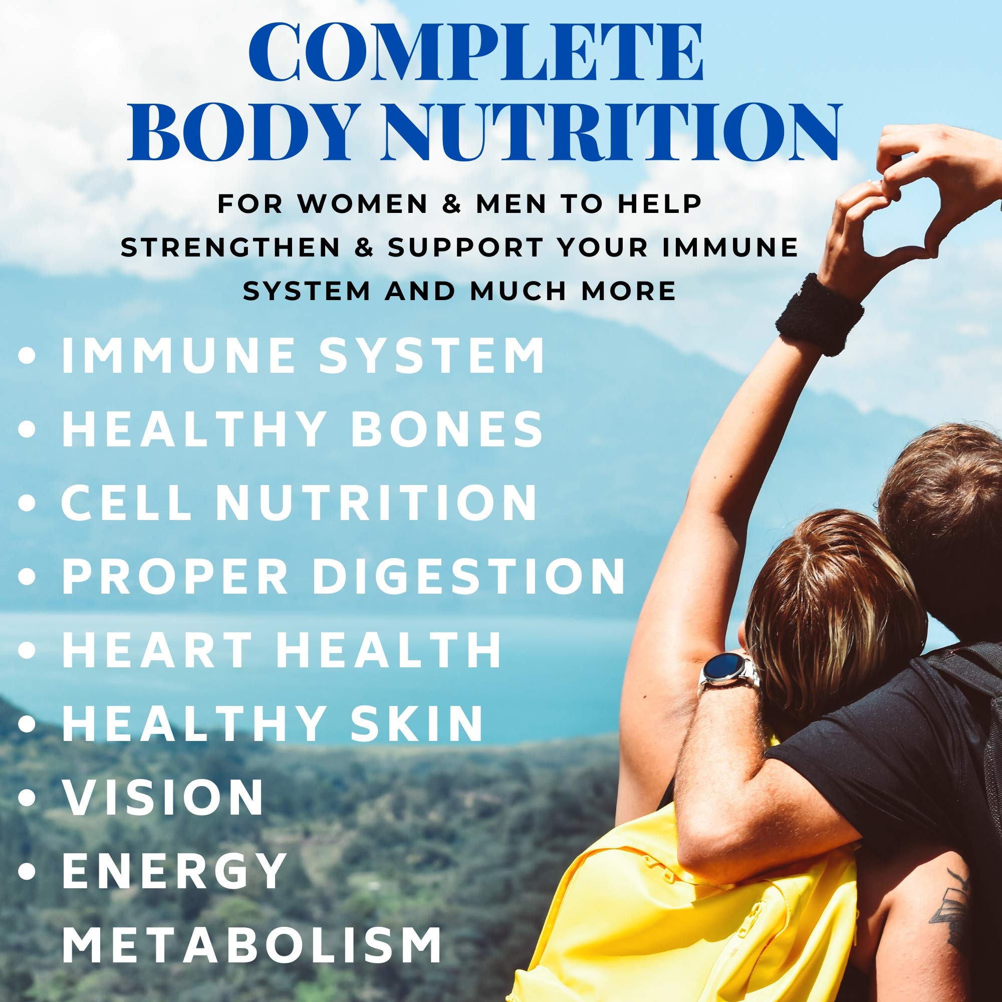 blended vitamin & mineral supplements for active lifestyles
