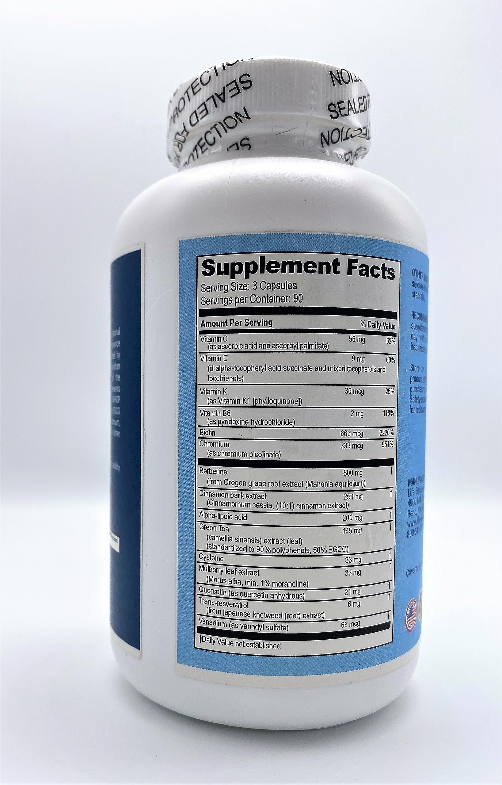 blended vitamin & mineral supplements for active lifestyles