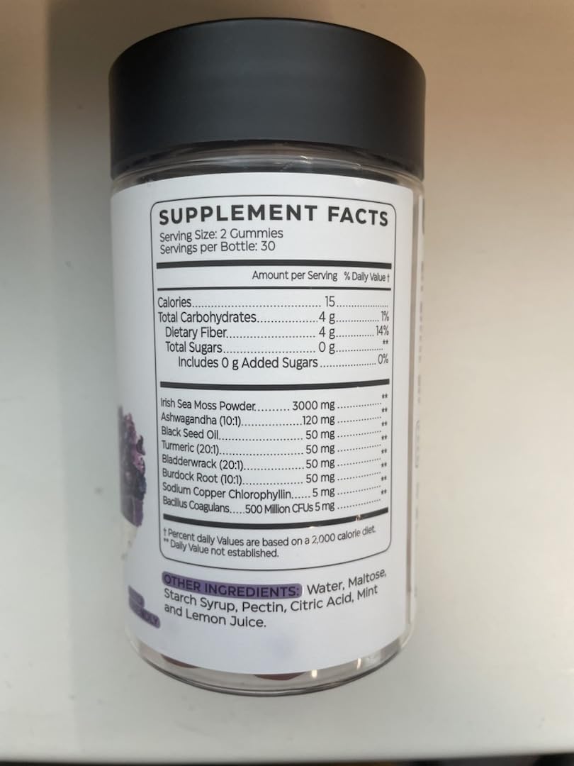 Blended vitamin & mineral supplements for adults