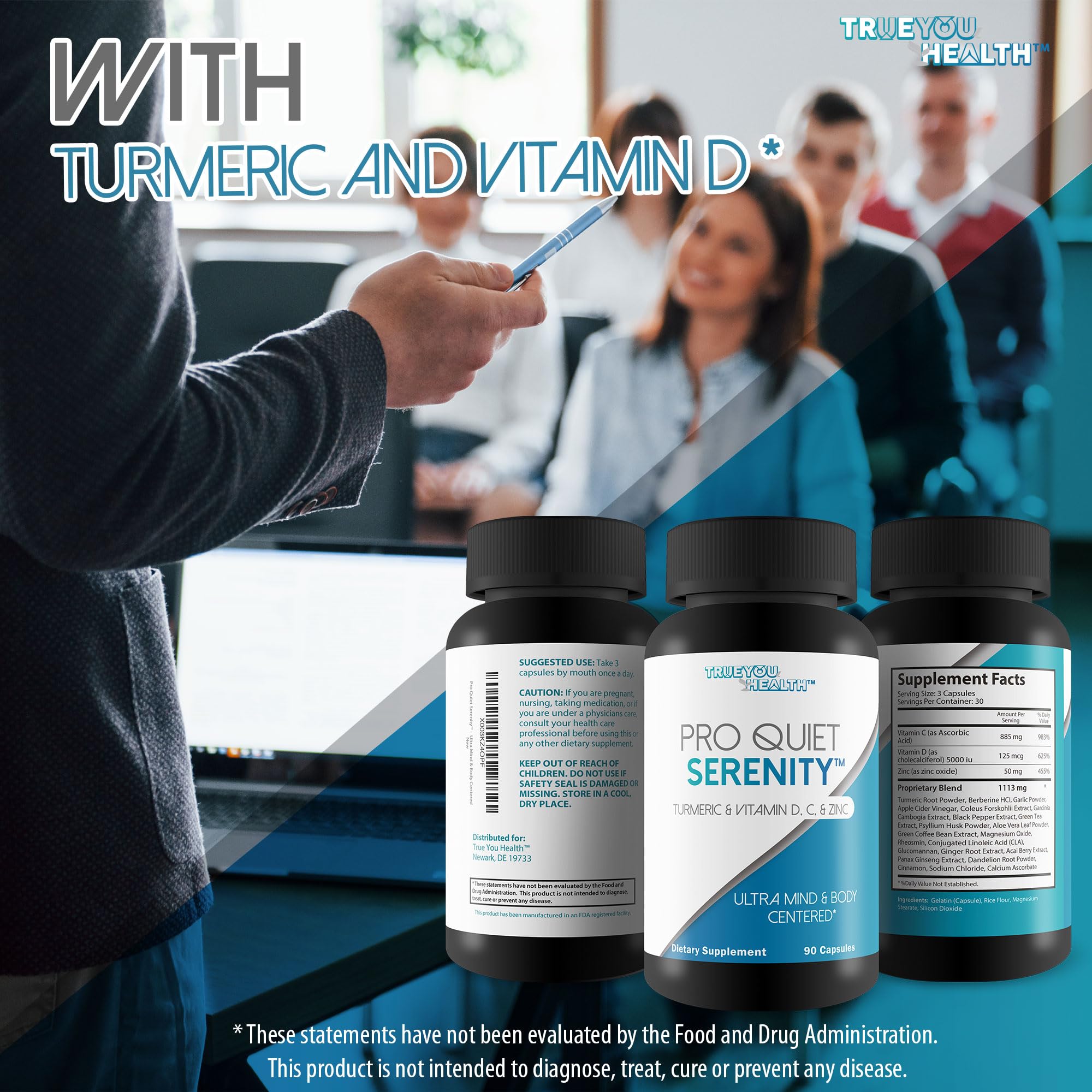 blended vitamin & mineral supplements for anxiety