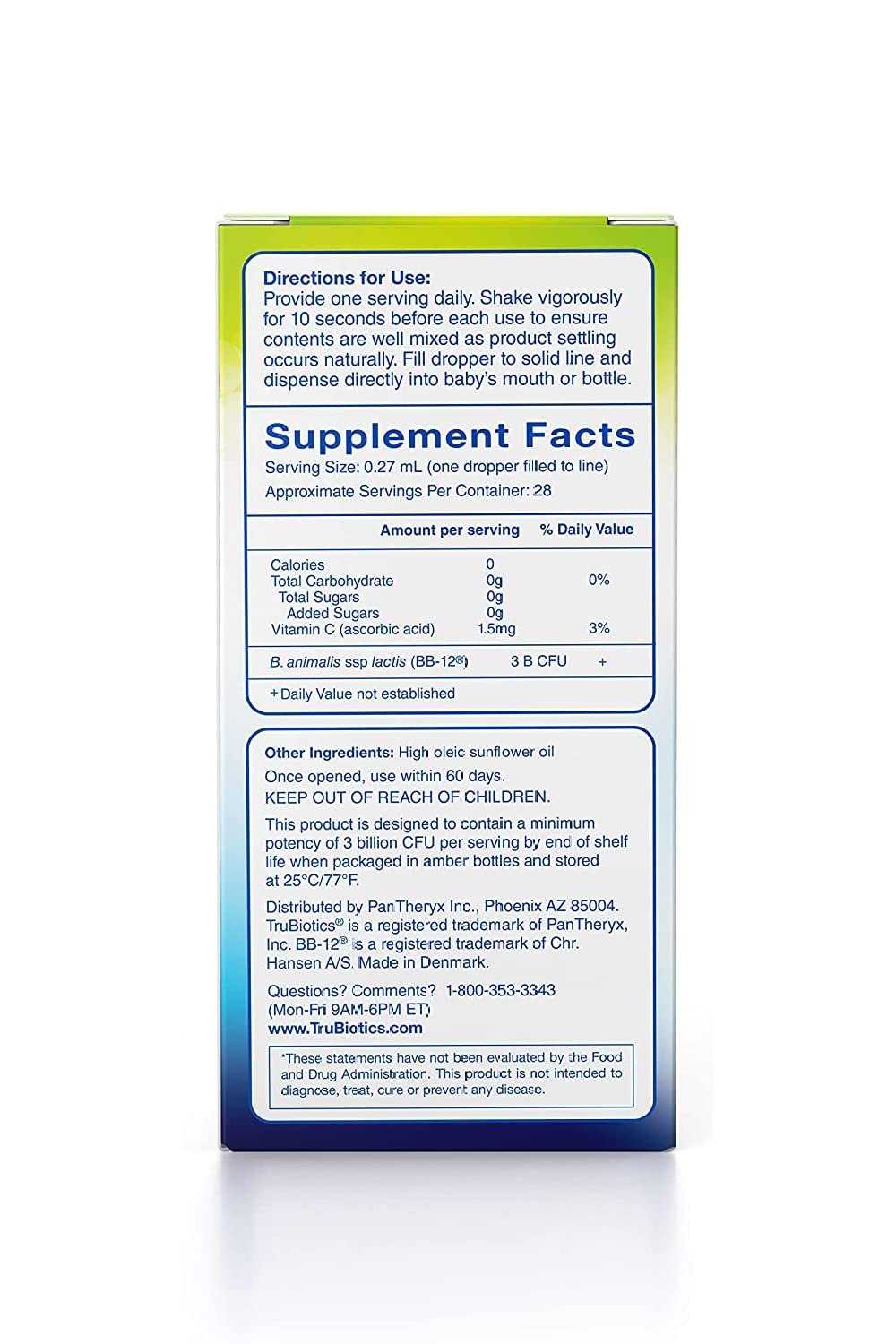 blended vitamin & mineral supplements for babies