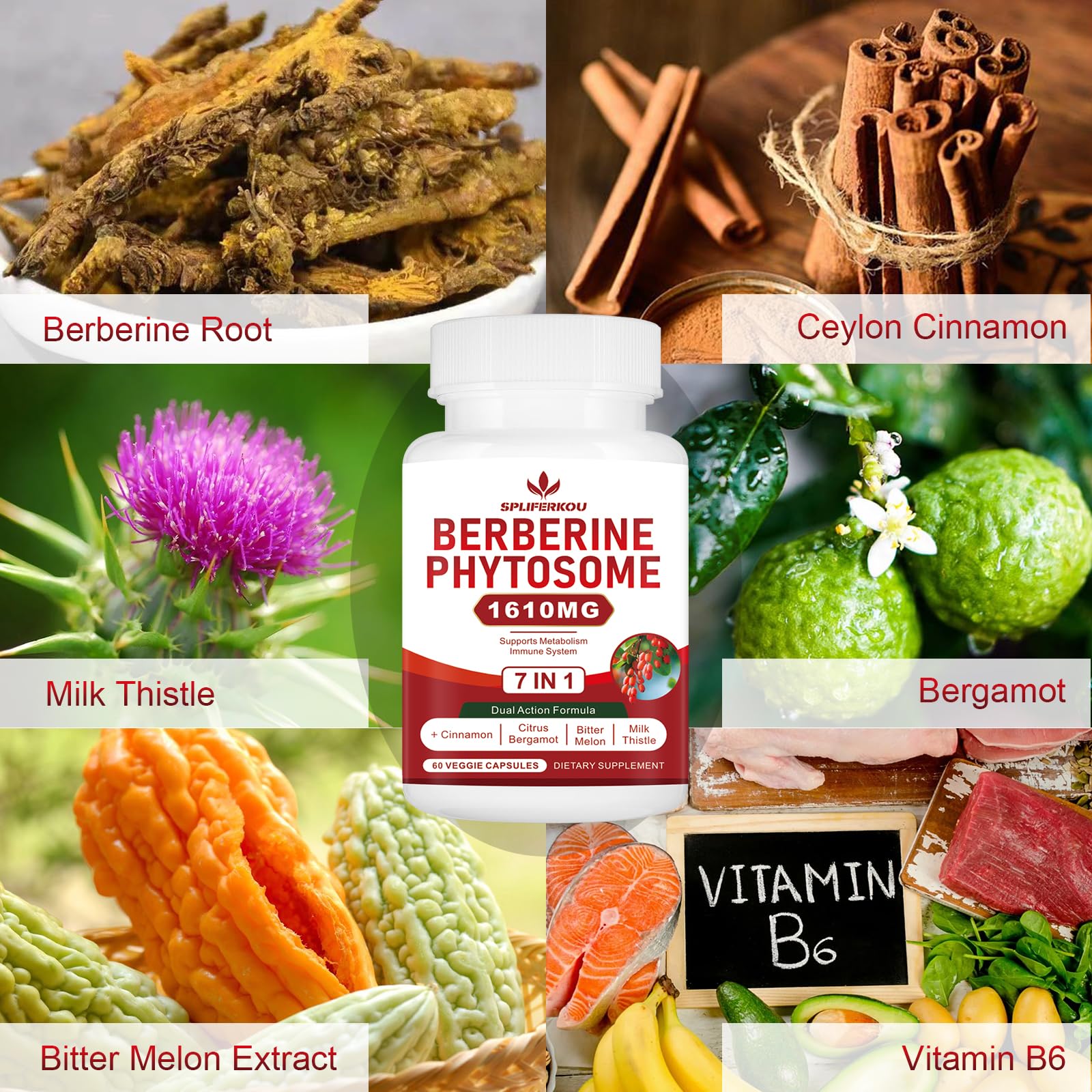 blended vitamin & mineral supplements for balanced diet