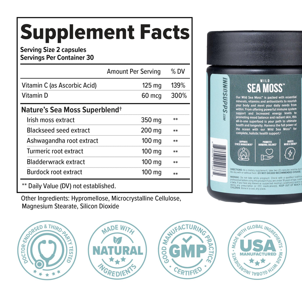 blended vitamin & mineral supplements for balanced nutrition