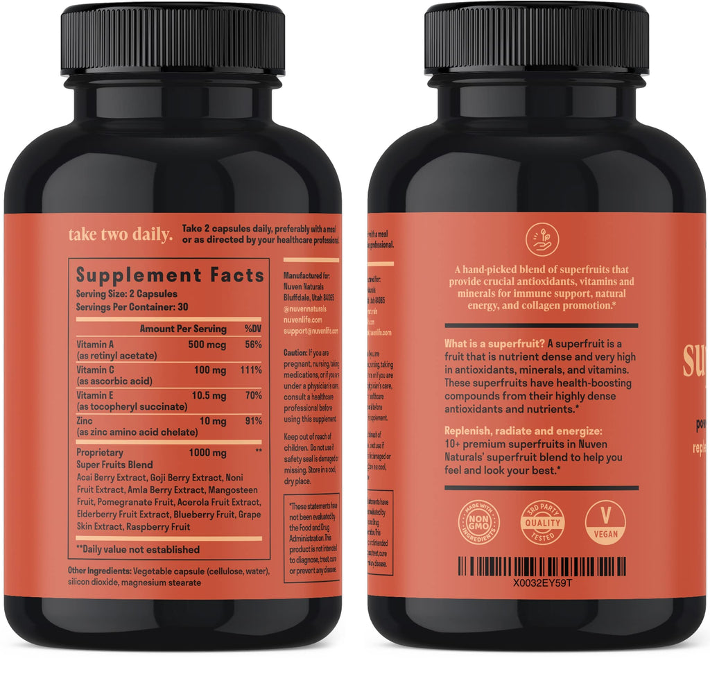 blended vitamin & mineral supplements for beauty